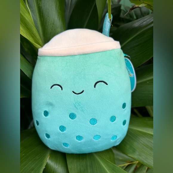 Squishmallows | Toys | 789 Jakarria The Blue Boba Tea Squishmallows ...